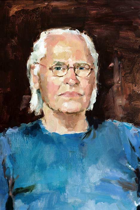 Peer Mascini - Portretten door de schilder Peter Smit.